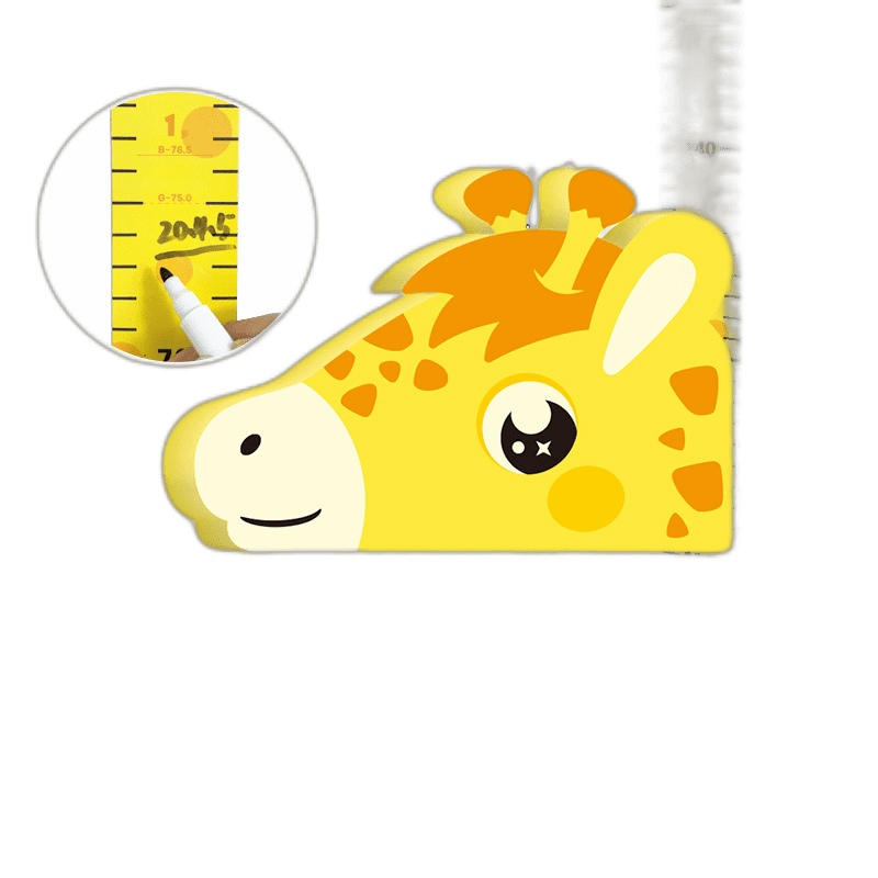 3D Three-Dimensional Home Baby Room Measuring Height Stickers Removable ...