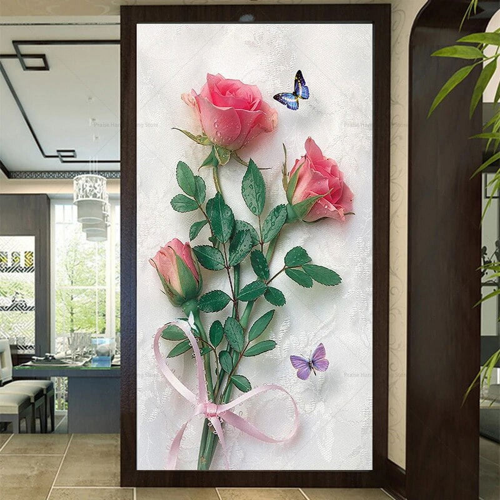 3D Three-dimensional Decorative Door Stickers for Bedroom Study Room ...