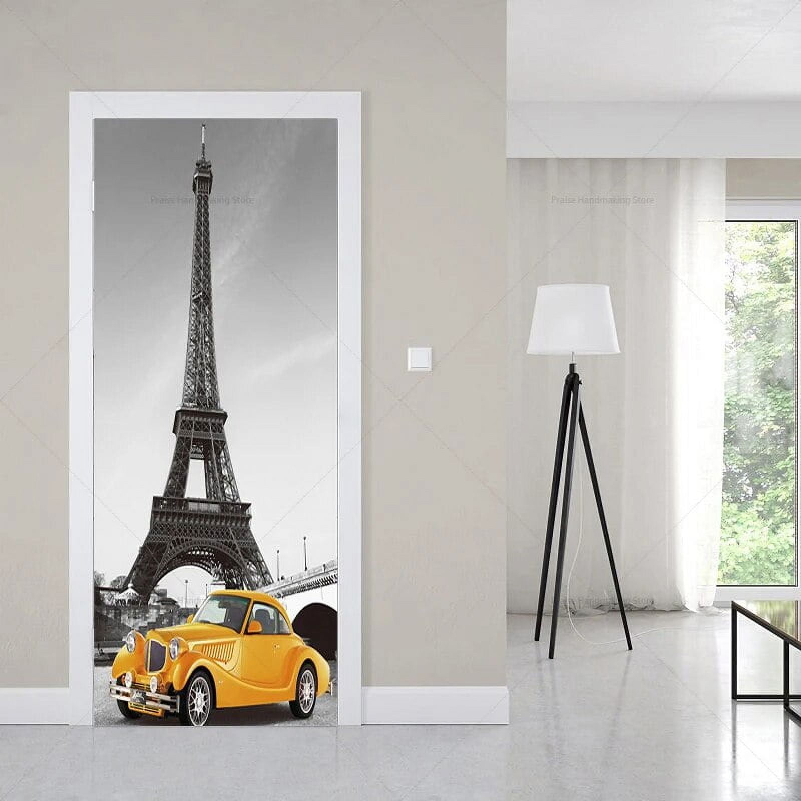 3D Three-dimensional Decorative Door Stickers for Bedroom Study Room ...