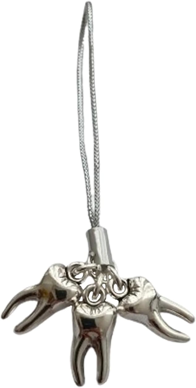 3D Tooth Charm Lanyard for Phone Case, Bags Chain Accessories | Teeth ...