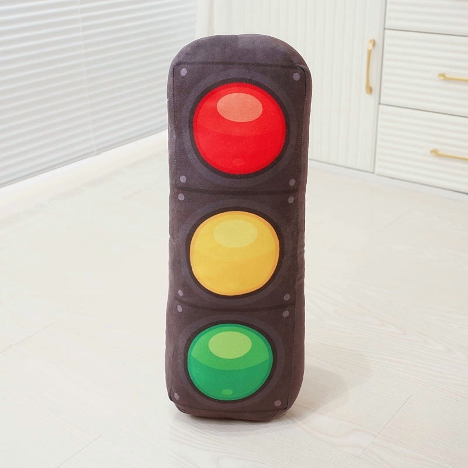 3D Traffic Light Signs Plush Toy Multicoloured Simulation Road Light ...