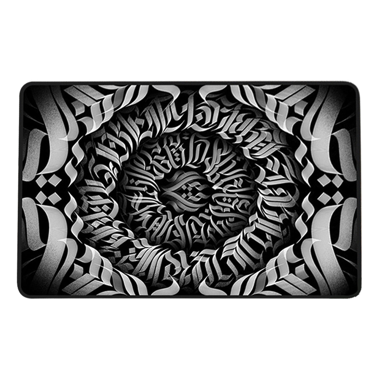 3D Trap Optical Visual Rug 19.69x31.50 Inch Front Door Mat with Brick ...