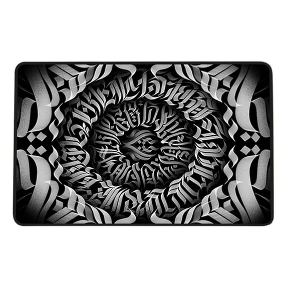 3D Trap Optical Visual Rug 19.69x31.50 Inch Front Door Mat with Brick ...