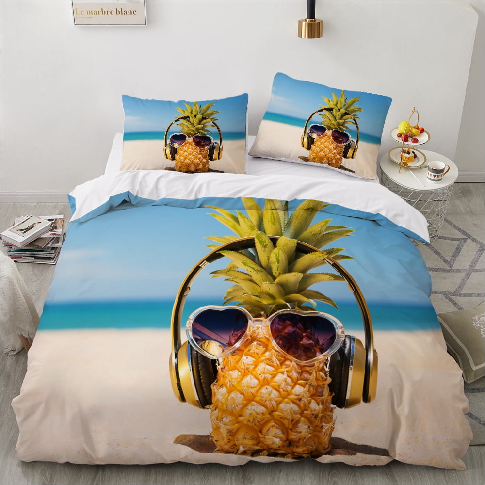 3D Tropical landscape bedding set bedroom decoration quilt cover for ...