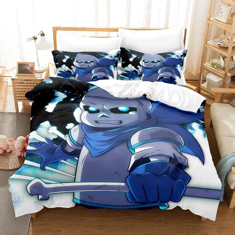 3D Undertale Sans Bedding Set Single Twin Full Queen King Size Aldult ...