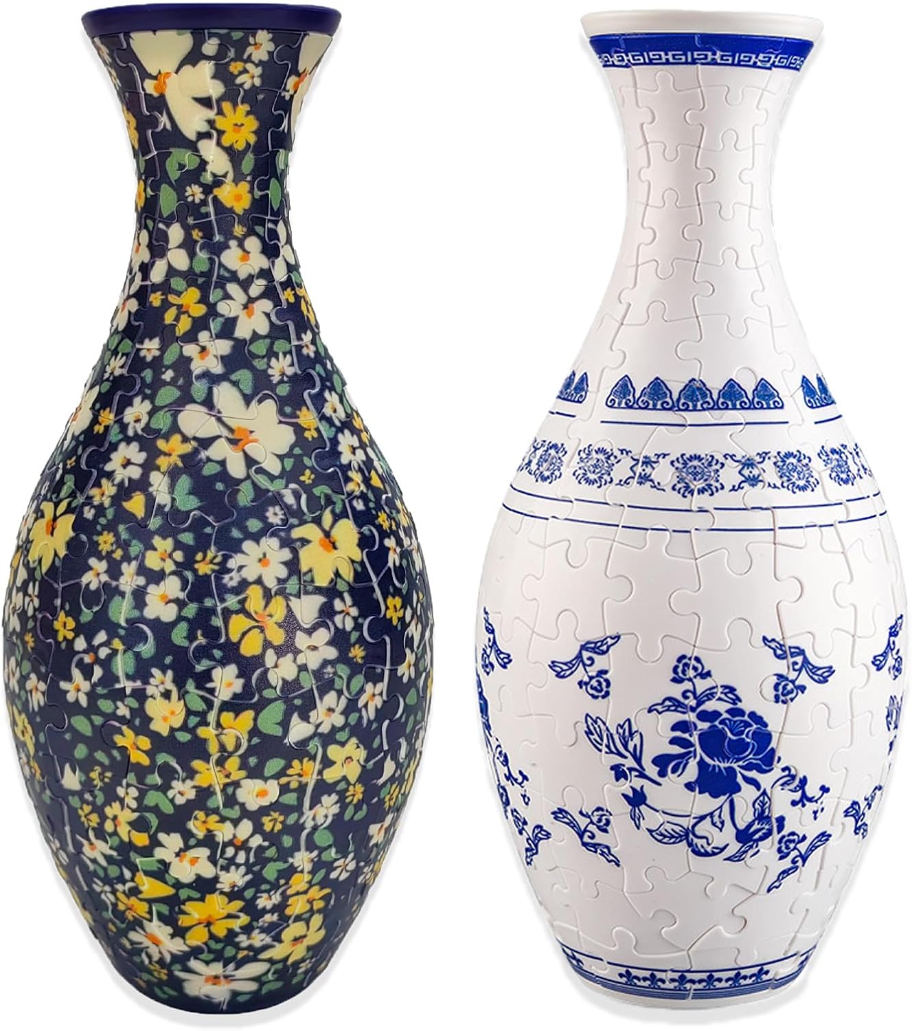 3D Vase Puzzle, 2025 New Puzzle Vase for Adults, 3D Flower Vase Puzzle ...