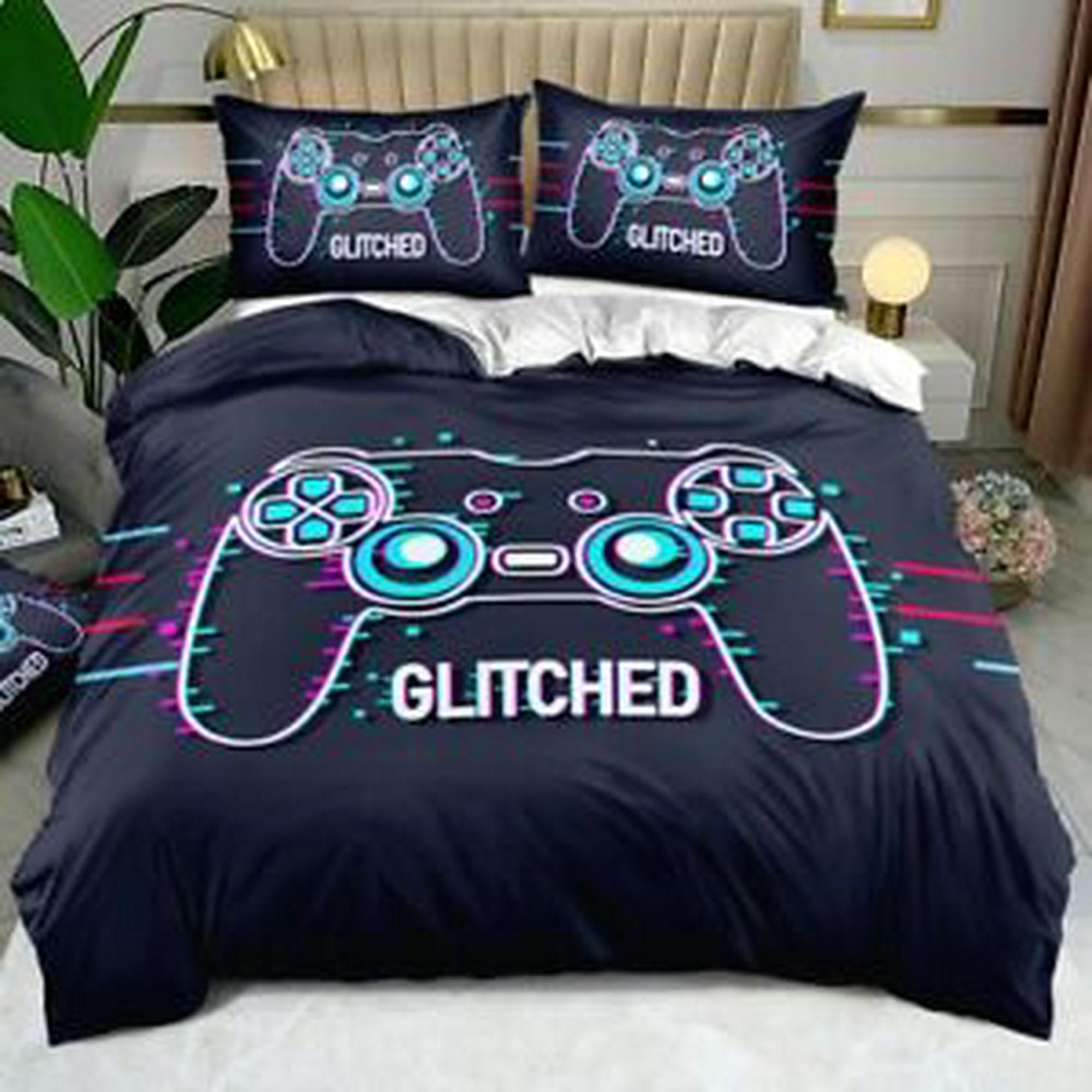 3D Video Games Bedding Set Duvet Cover Quilt Cover Pillow Case Game ...