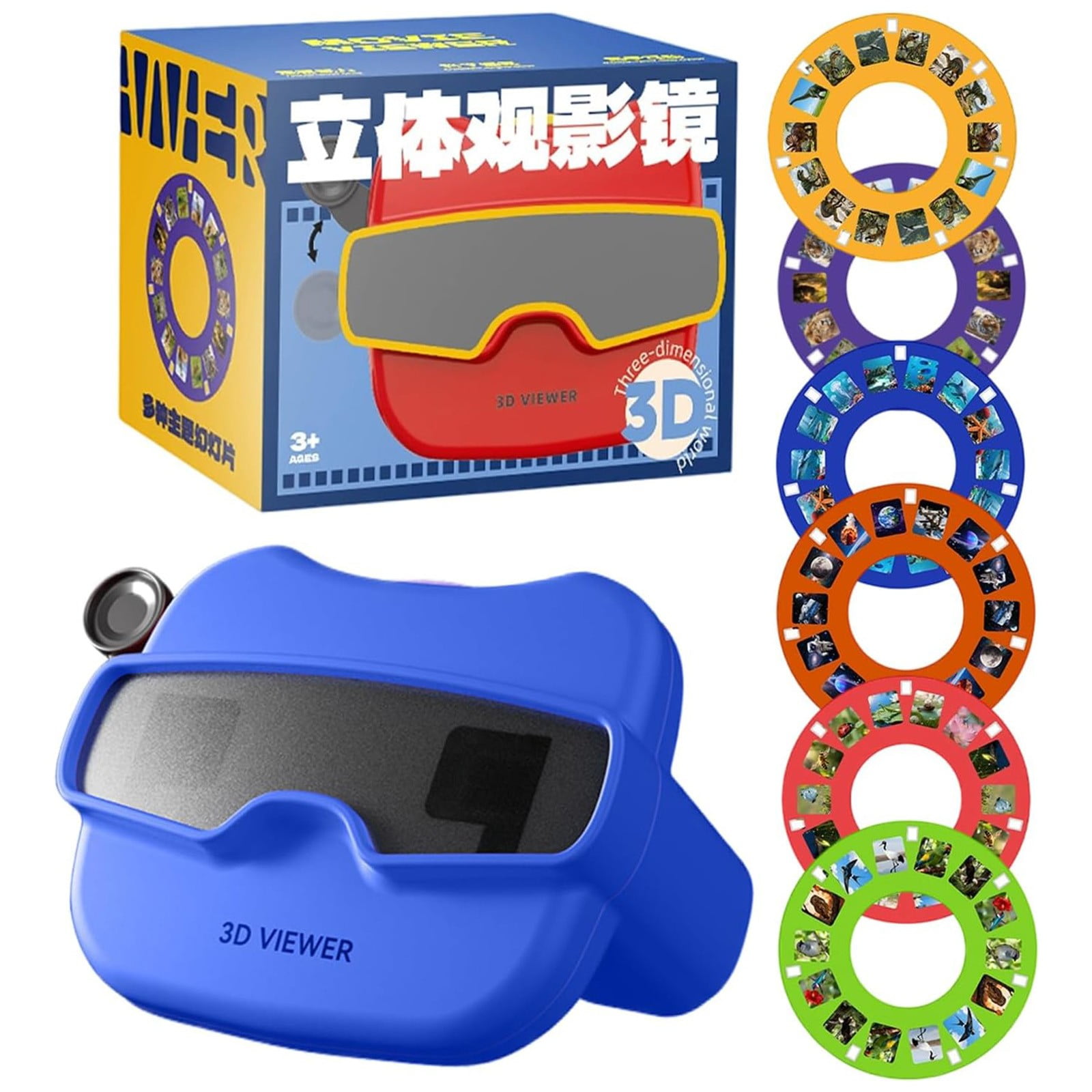 3D View Master Discovery, Portable Story Projection Device, Dinosaurs ...