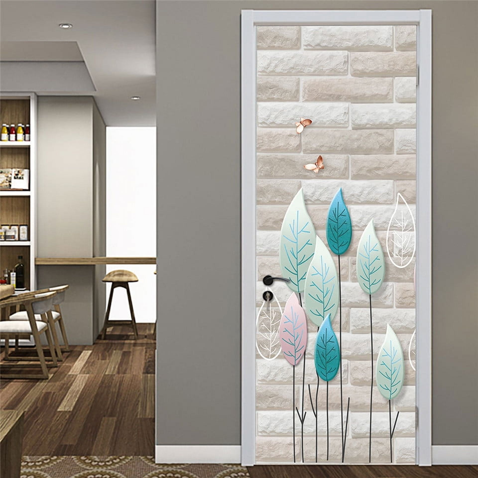 3D View Wallpaper On Waterproof Removable Wall Sticker Home Design Room ...