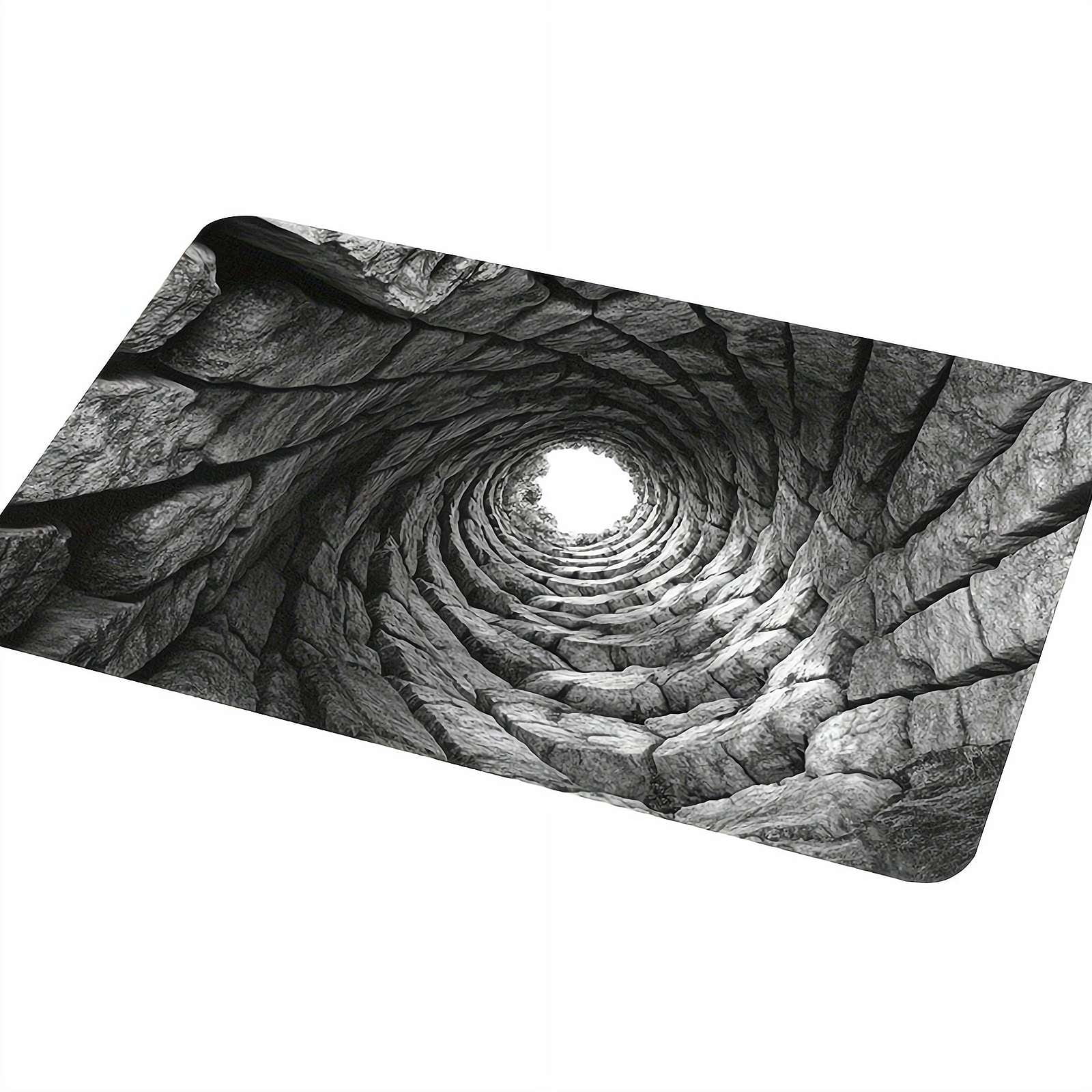 3D Visual Bath Mat, Quick Dry Bath Mat, Super Absorbent Non-Slip ...