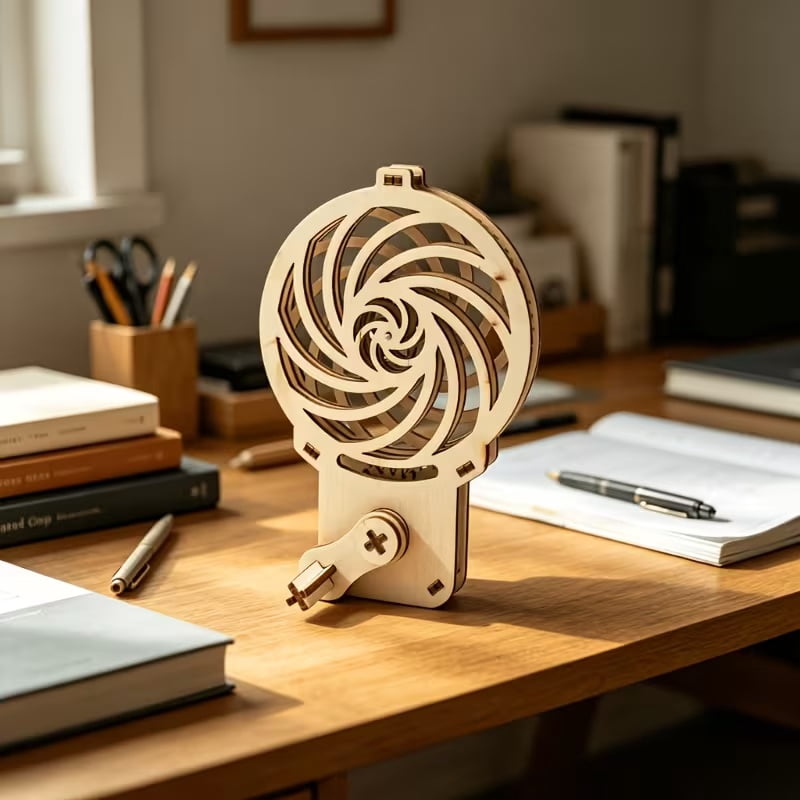 3D Visual Disparity Gear Turntable Model Set - Engaging Physics Lab ...