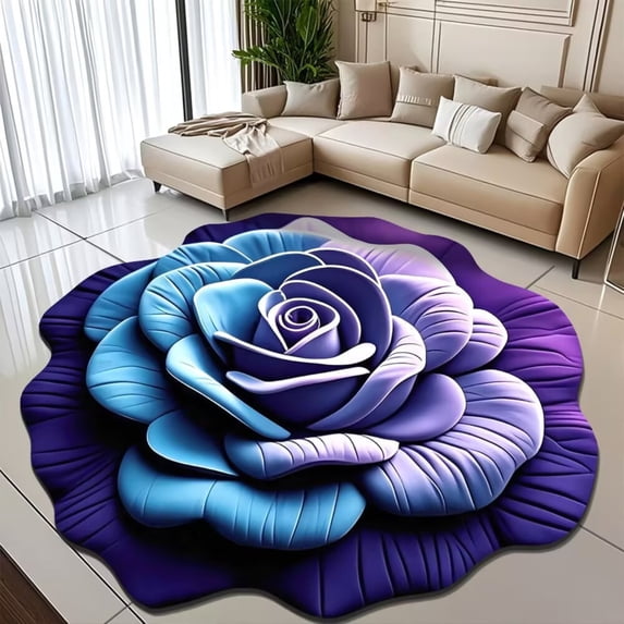3D Visual Entryway Door Mat, Wear-Resistant Bathroom Non-Slip Mat ...