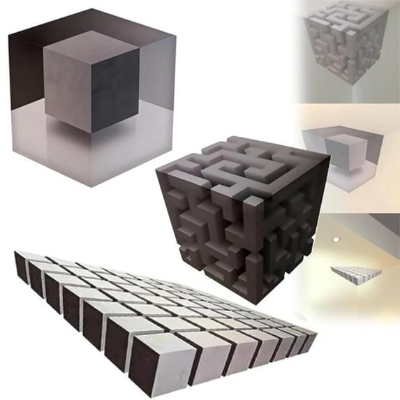 3D Visual Illusion Corner Sticker - Removable Home Decor for Living ...