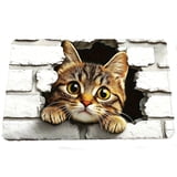 3D Visual Illusion Mat - Creative Trap/Cave/Crocodile Pattern Non-Slip ...