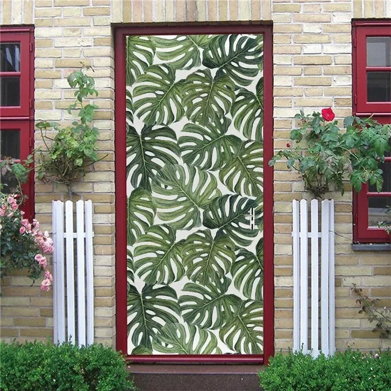 3D Visual Stereoscopic Hexagon Door Sticker For Living Room Bedroom ...