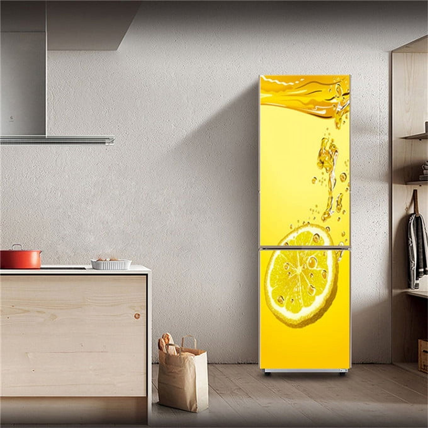3D Visual Wallpaper For Kitchen Fridge Cupboard Furniture ration Self ...