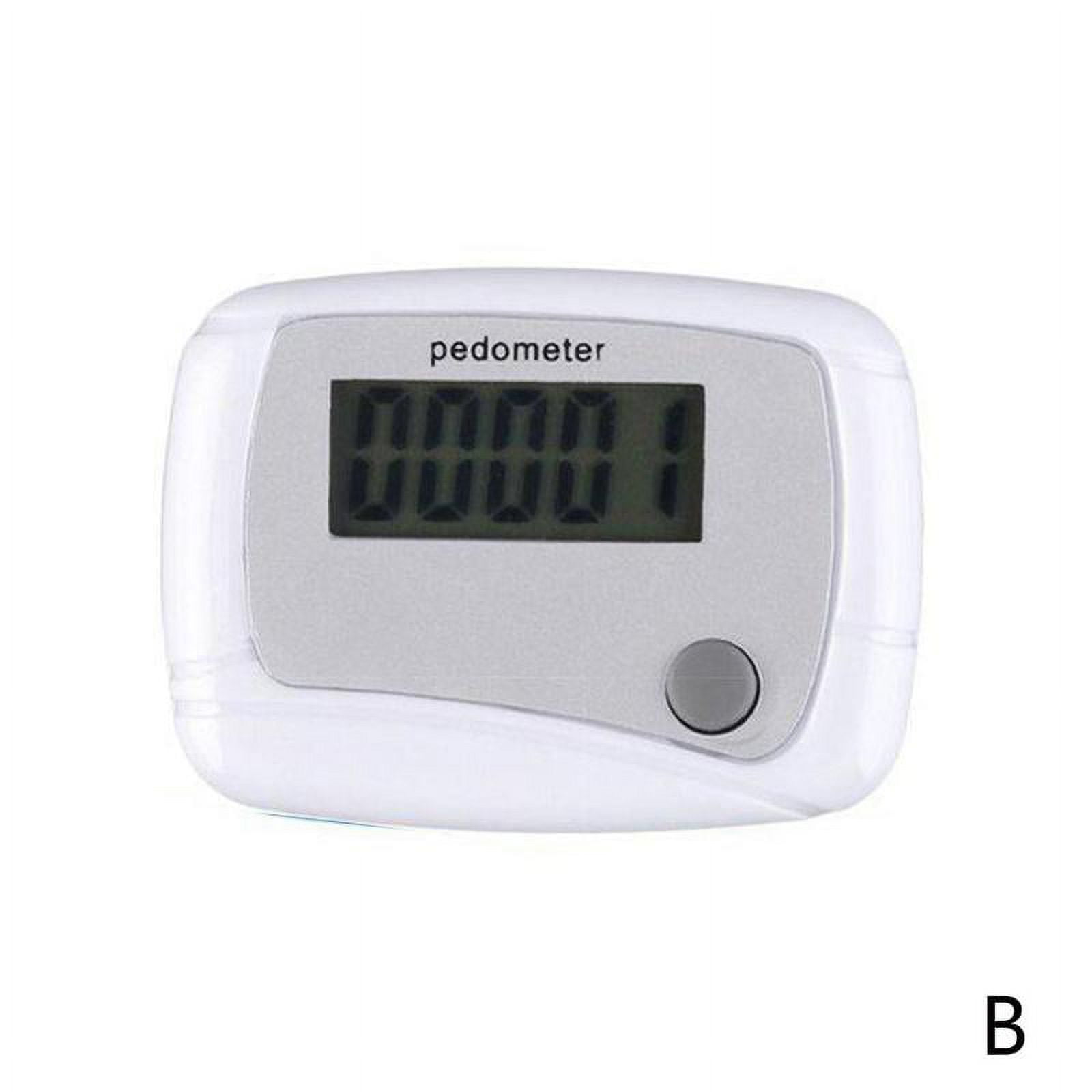 3D Walking Pedometer with Large Digital Display and Removable Clip ...