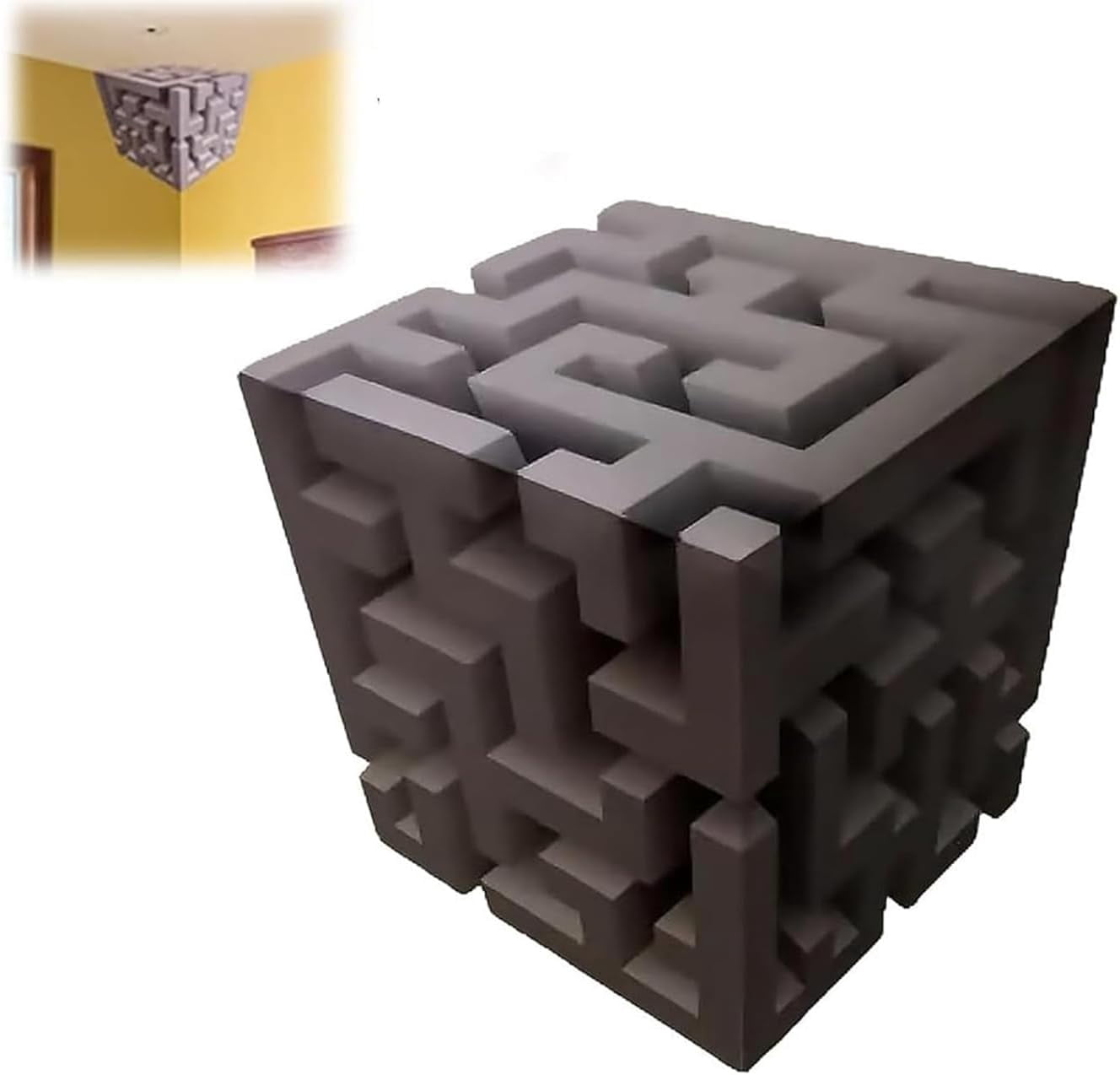 3D Wall Art Optical Illusion Corner Wall Decal, Large Removable Peel ...