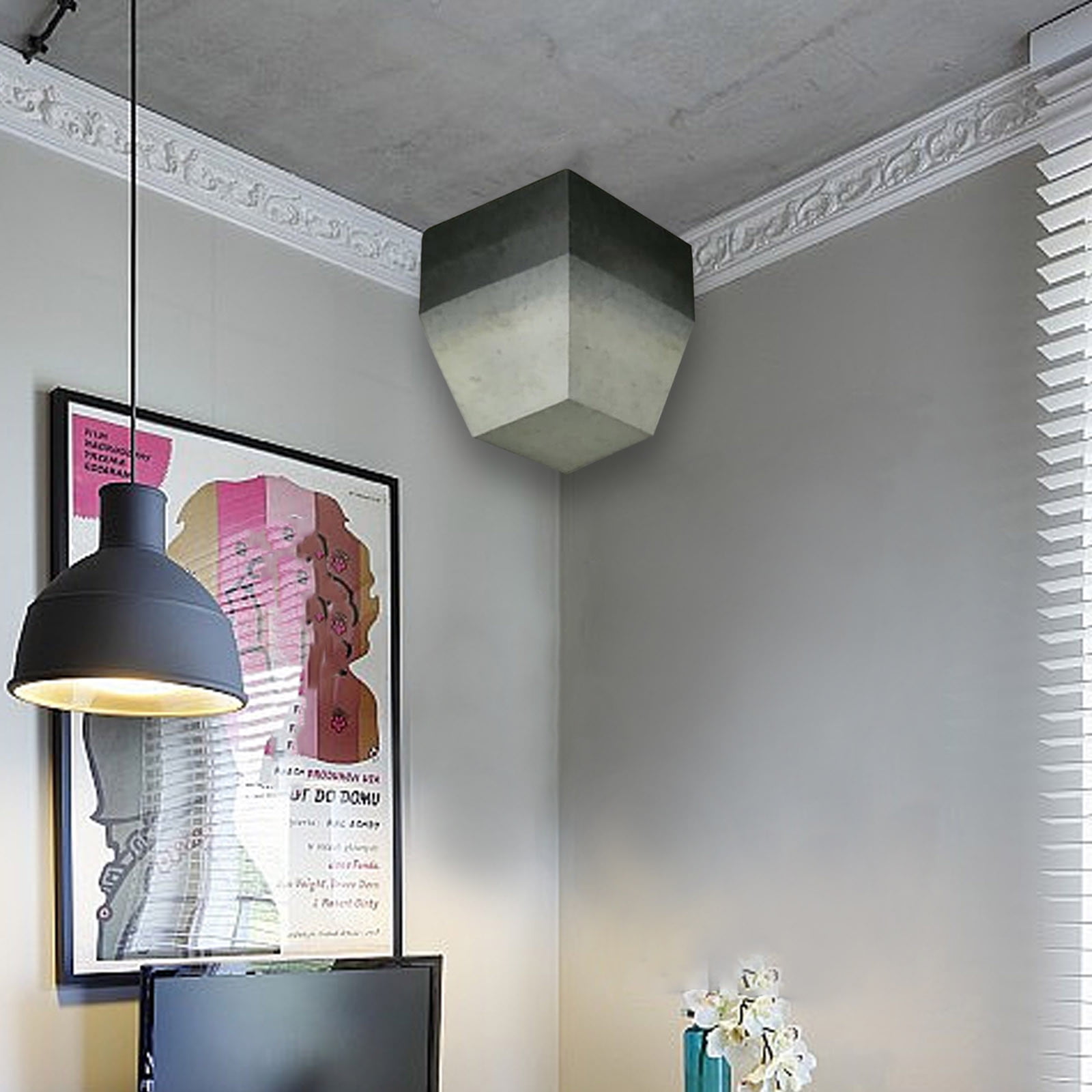 3D Wall Art Optical Illusion Corner Wall Decal, Wall Art That Reshapes ...