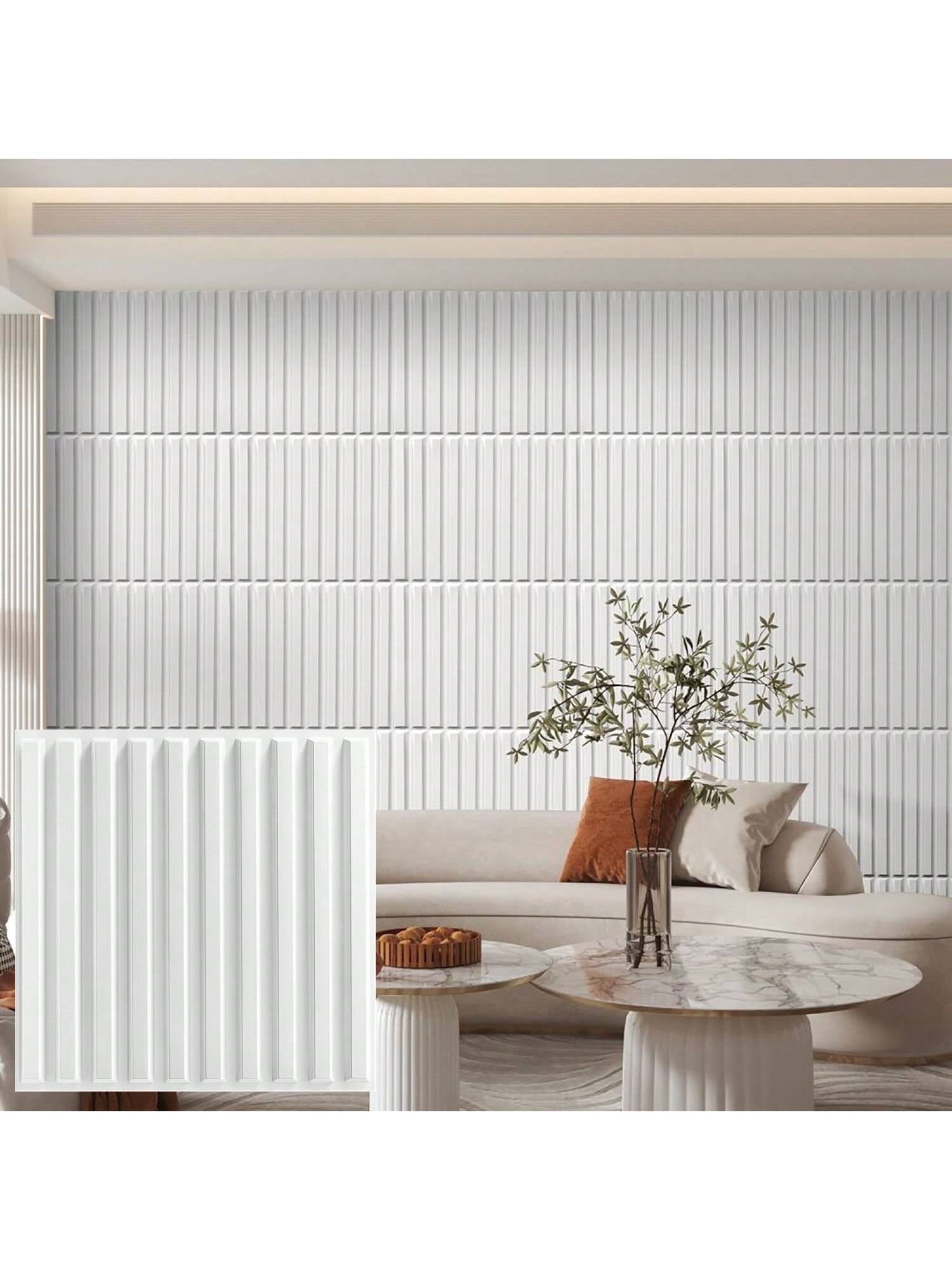 3D Wall Panel (Includes A Roll Of Mounting Tape), Interior Wall ...