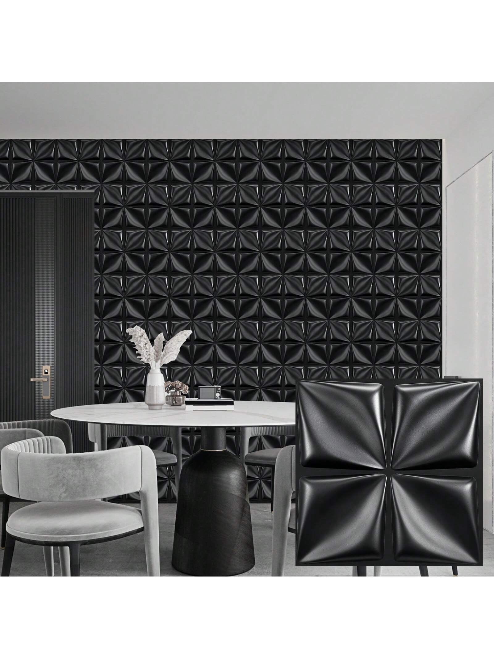 3D Wall Panel, PVC Interior Wall Decor for Living Room, Bedroom, Lobby ...