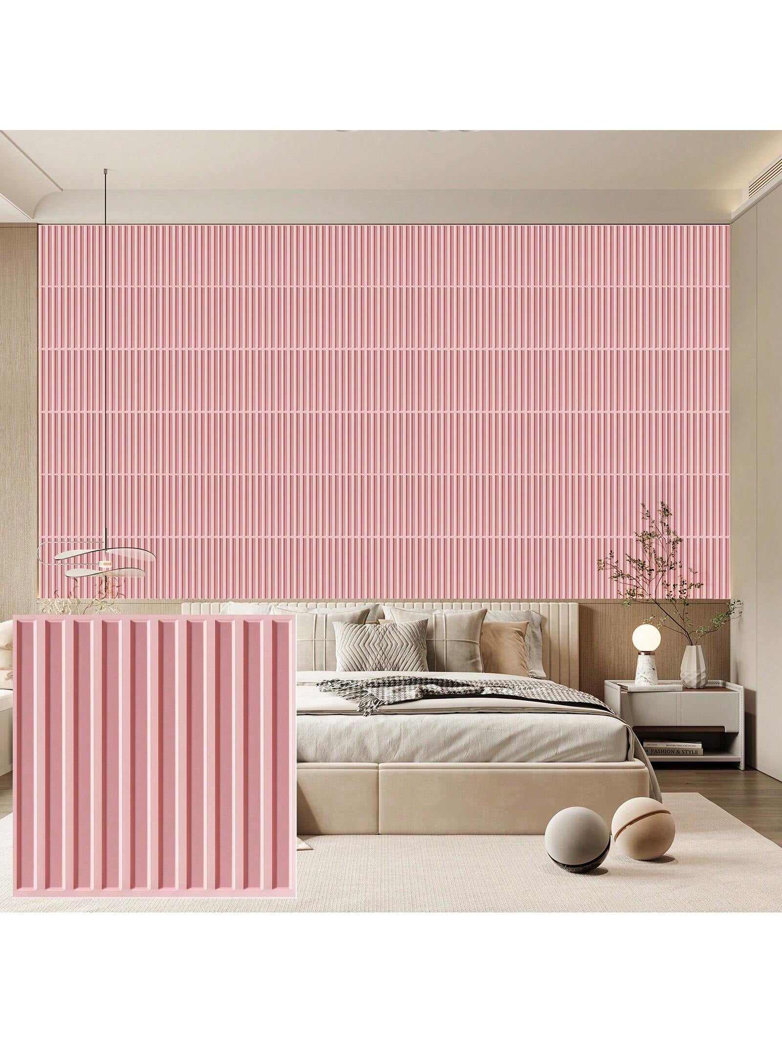 3D Wall Panel (Includes A Roll Of Mounting Tape), Interior Wall ...