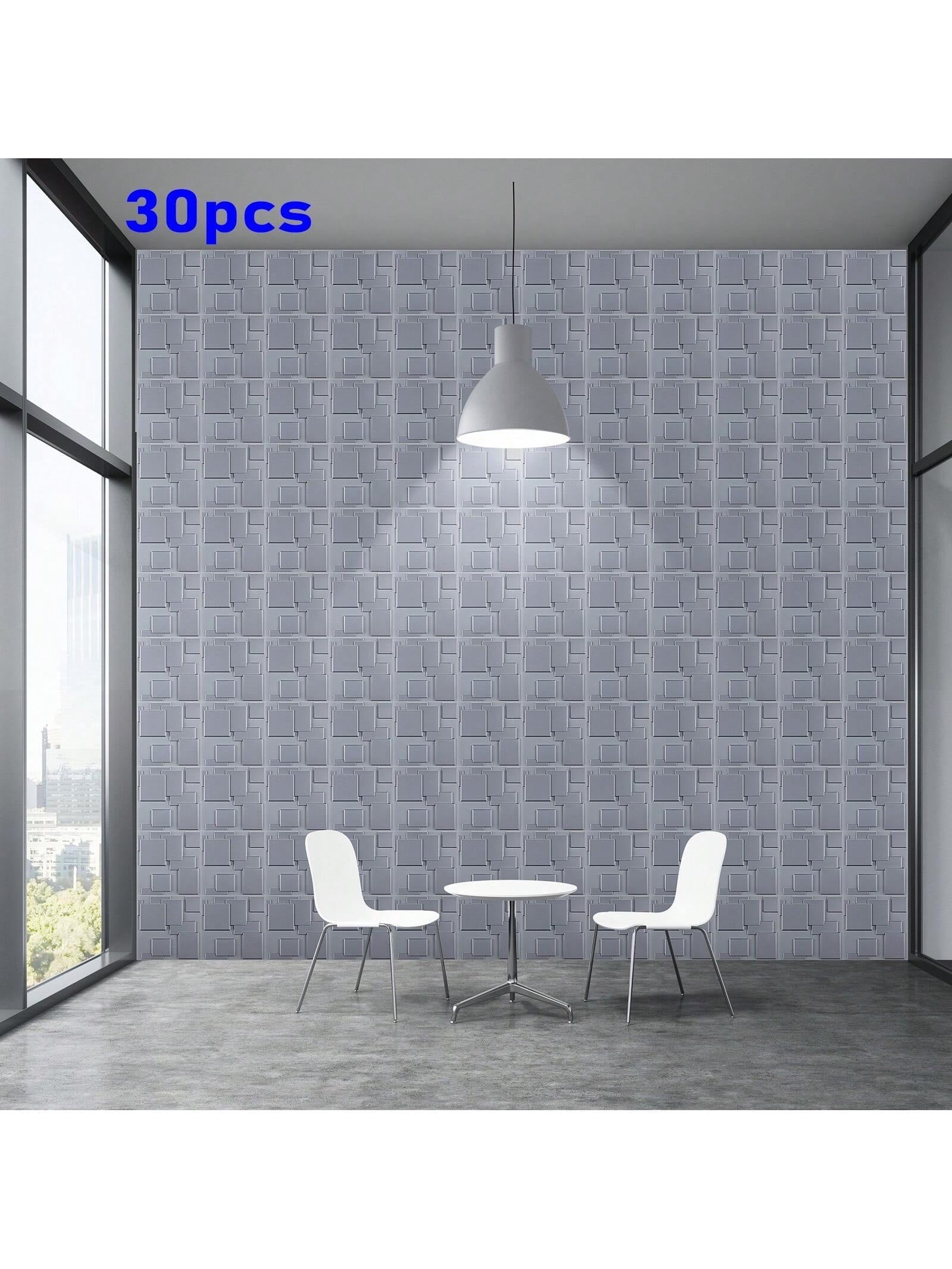 3D Wall Panel (Includes A Roll Of Mounting Tape), Interior Wall ...