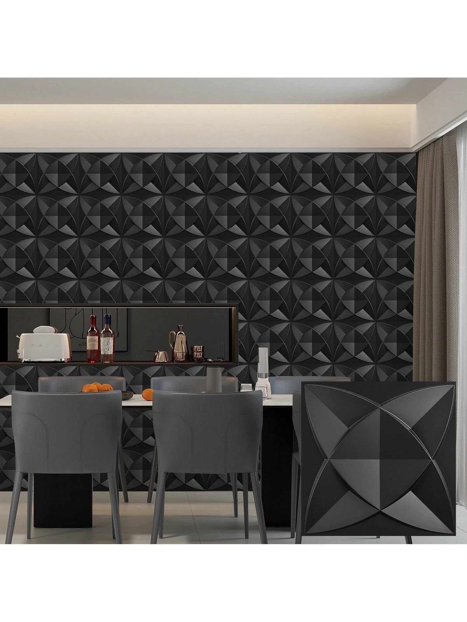 3D Wall Panels for Interior Wall Decor, Modern Diamond Wall Panels, 11. ...