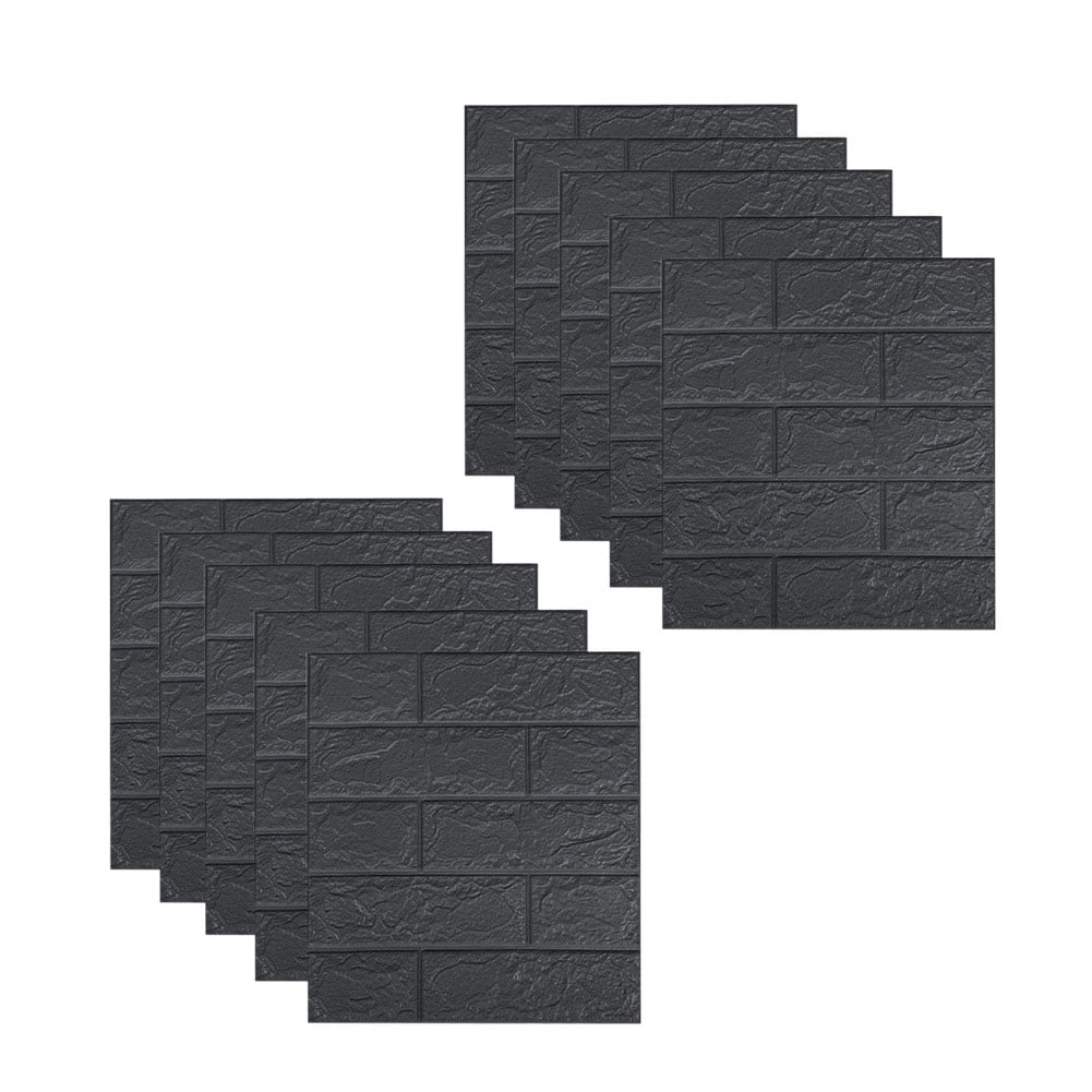 3D Wall Panels Peel and Stick, Printable Faux Brick Wallpaper Sticker ...