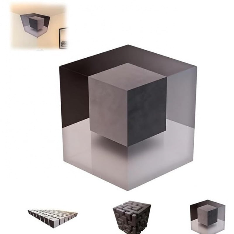 3D Wall Sticker Impossible Corners–Wall Art That Reshapes Reality ...