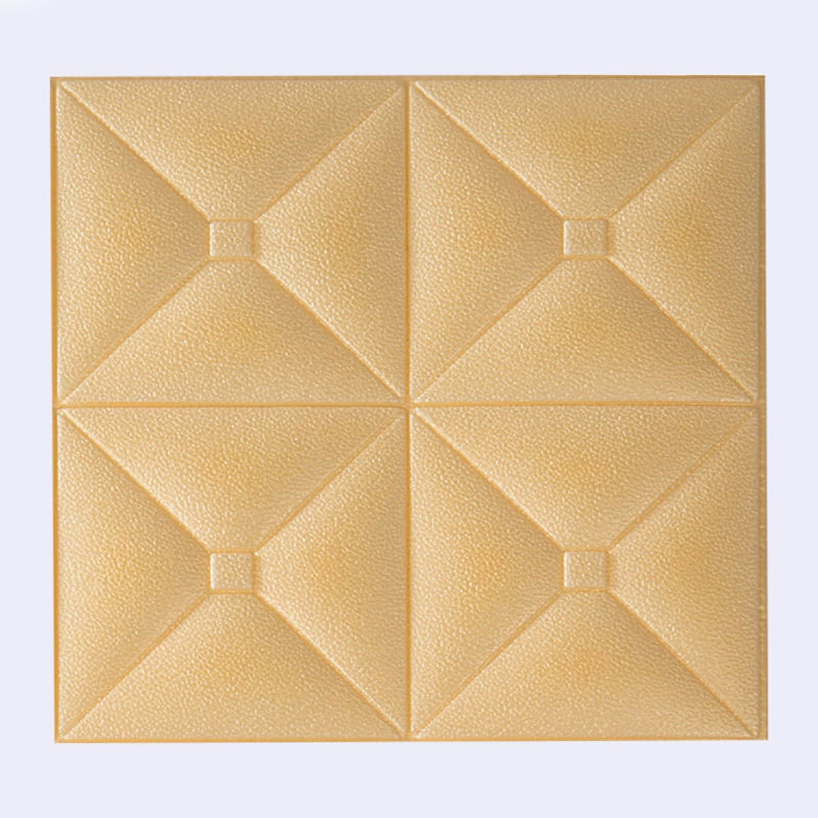 3D Wall Sticker Self-Adhesive Panel Decal PE Wallpaper Peel and Stick ...