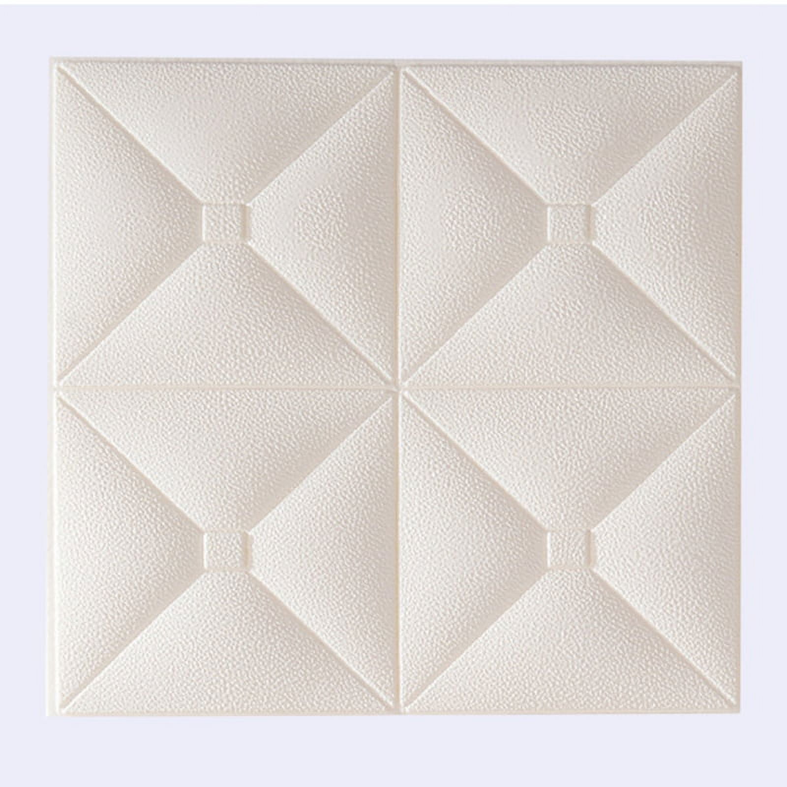 3D Wall Sticker Self-Adhesive Panel Decal PE Wallpaper Peel and Stick ...