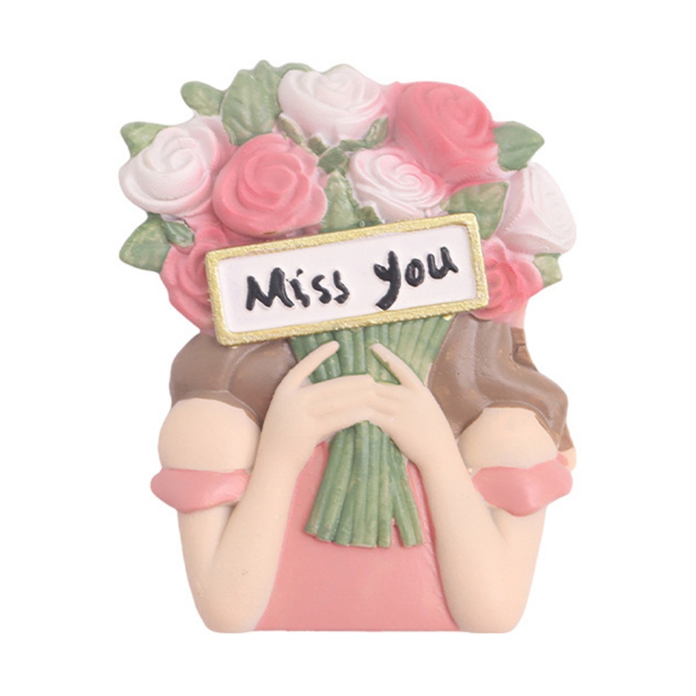 3D Wall Switch Sticker,Cute Cartoon Bouquet Girl Switch Sticker Decor ...