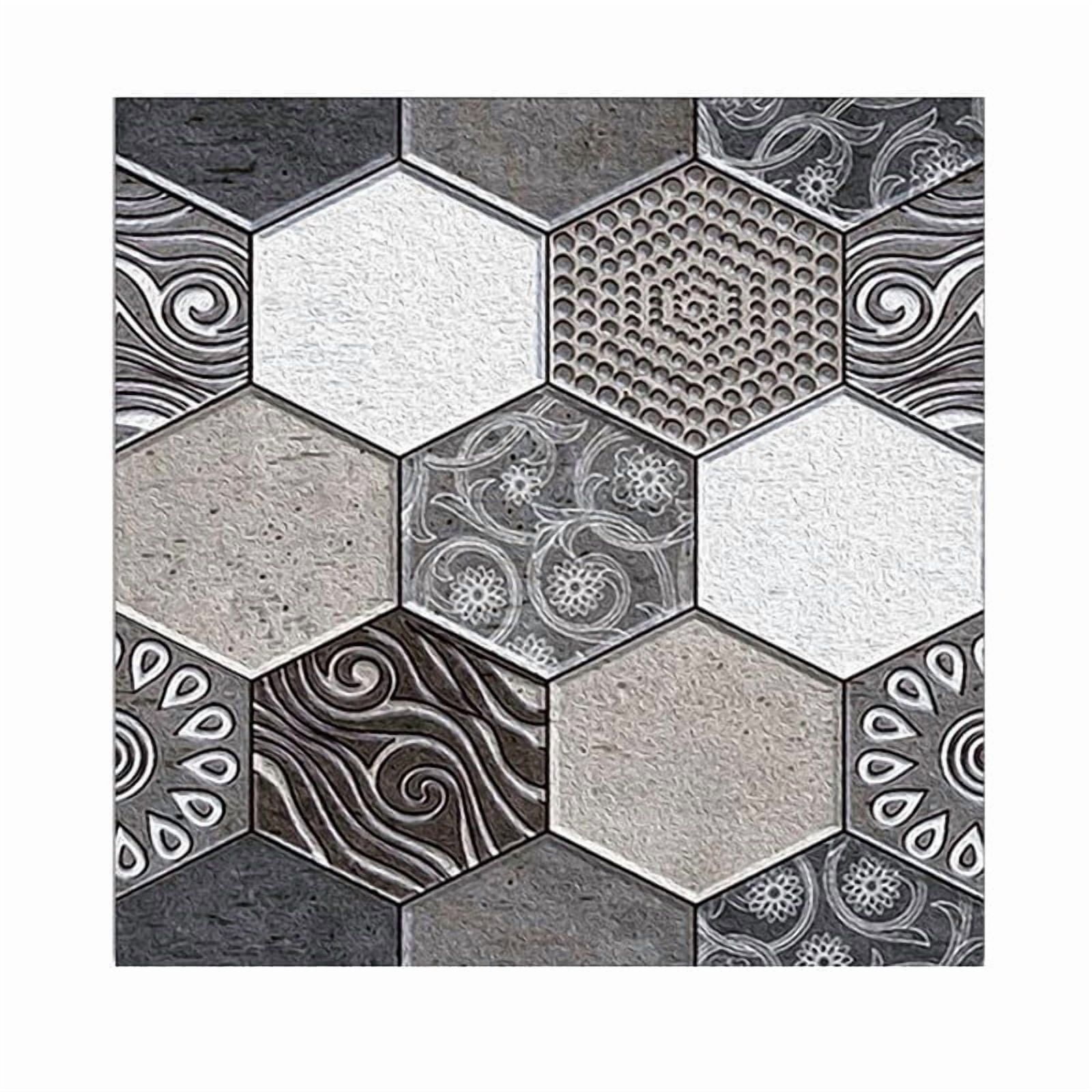 3D Wallpaper 12"x12" Waterproof Self Adhesive Removable Tile Stickers ...