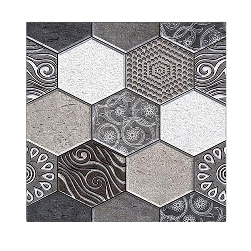 3D Wallpaper 12"x12" Waterproof Self Adhesive Removable Tile Stickers ...