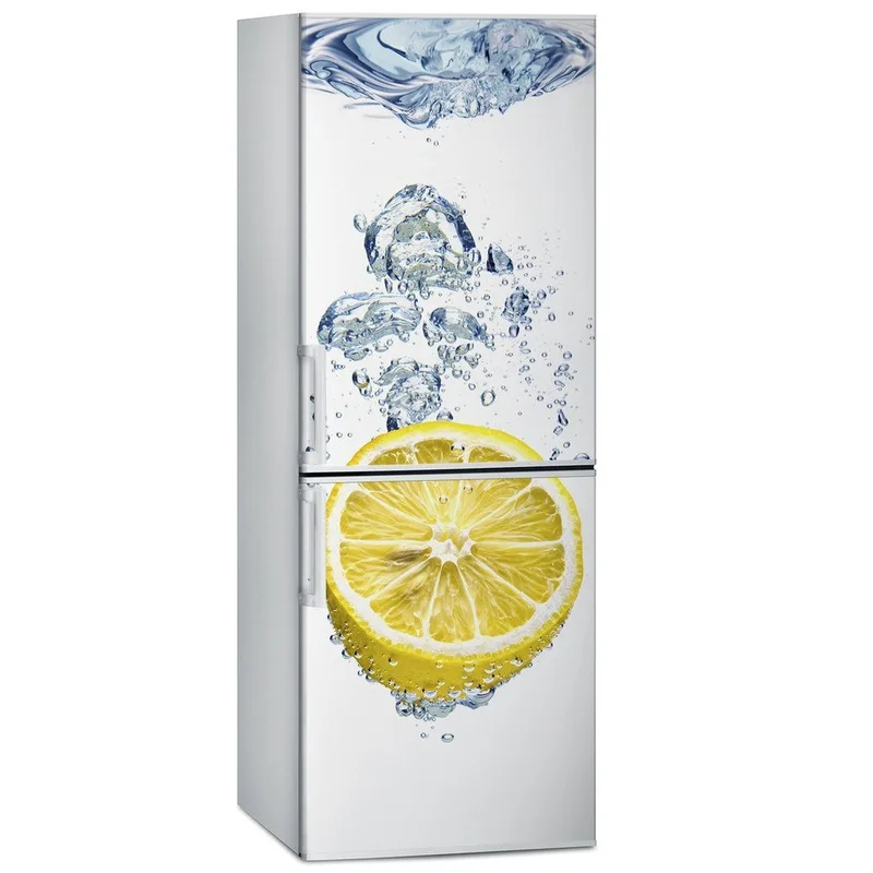 3D Wallpaper For Refrigerator Self Adhesive Vinyl Kitchen Sticker ...