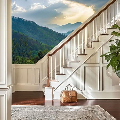 3D Wallpaper Self Adhesive Great Smoky Mountains Sunset at Overlook ...
