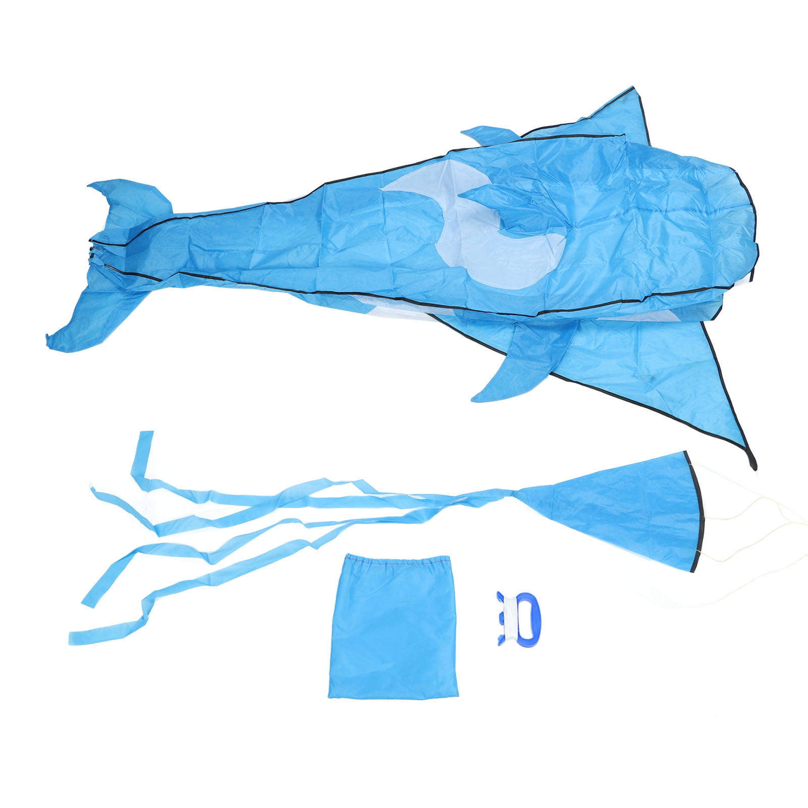 3D Whale Kite Cartoon Waterproof Huge Frameless Soft Parafoil Whale ...