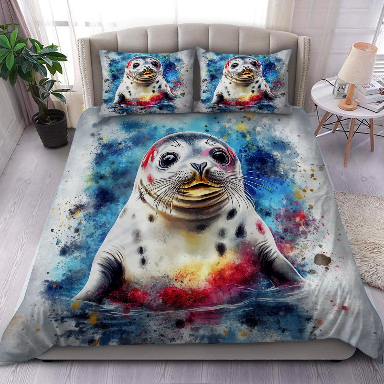 3D Wild Animal Print Comforter Set – Twin Full Queen King Size Bedding ...