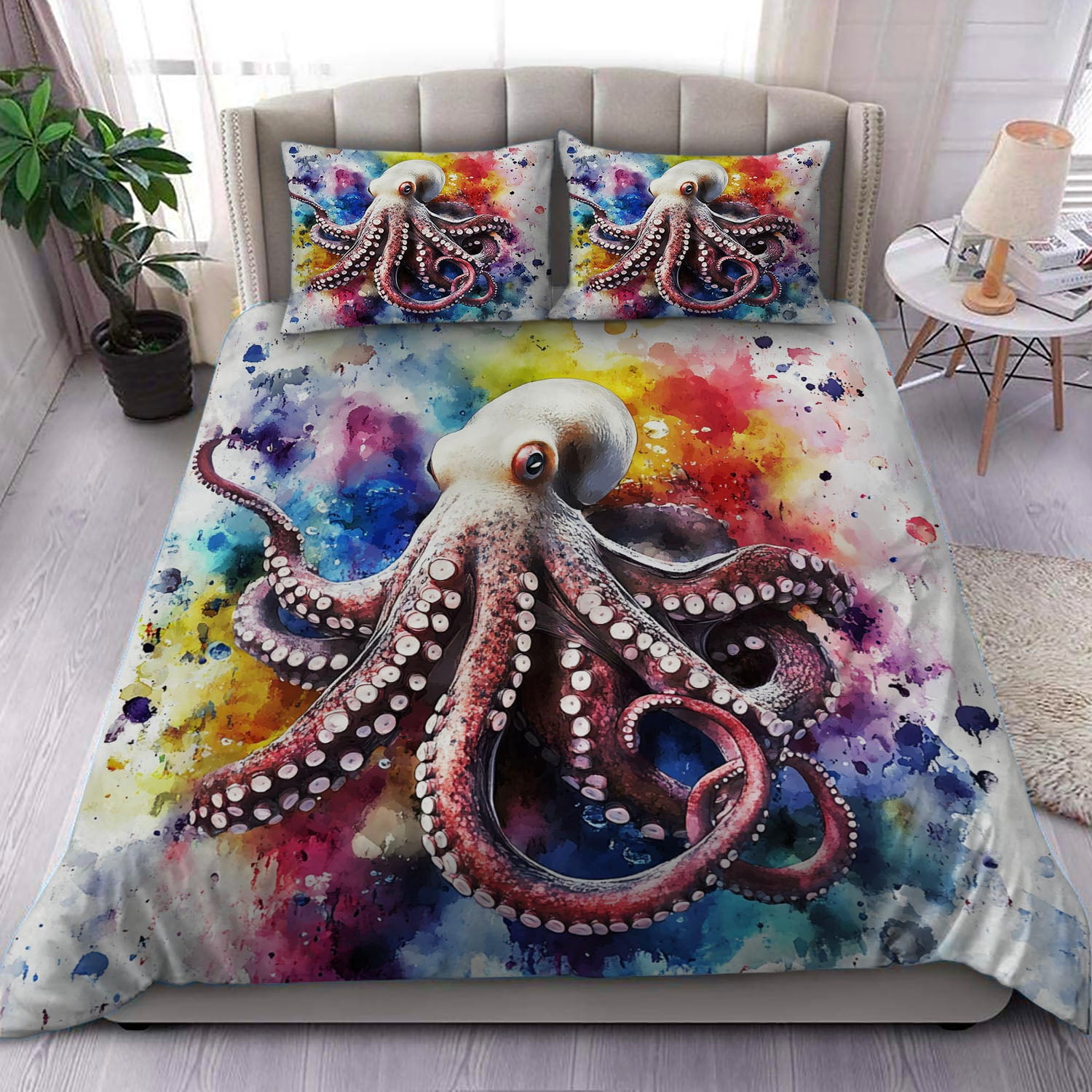 3D Wild Animal Print Comforter Set – Twin Full Queen King Size Bedding ...