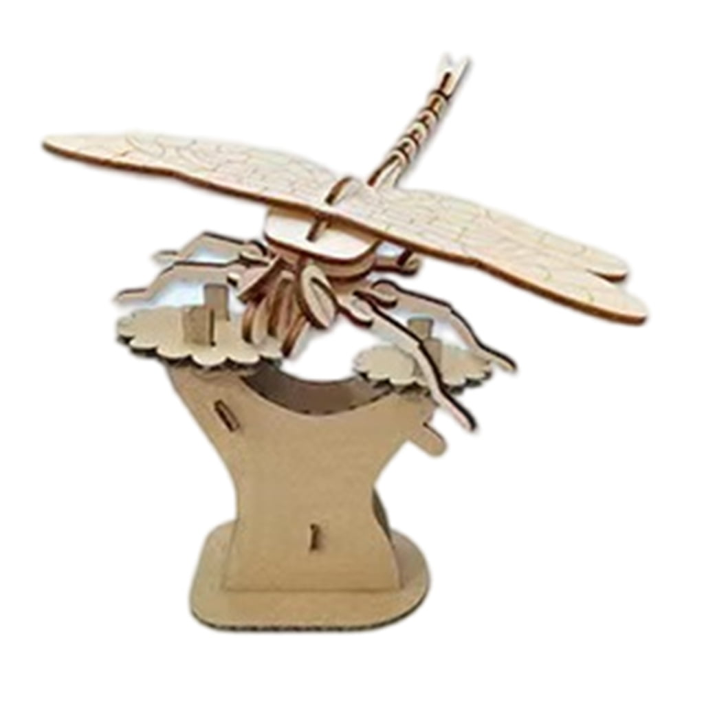 3D Wood Puzzle Building Set Models Kits For and Kids Family Game ...