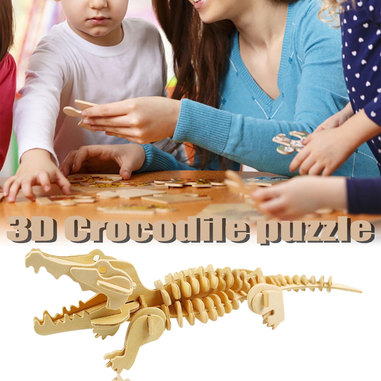 3D Wooden Model Kit - DIY Assembly STEM Craft for Ages 14+ | Precision ...