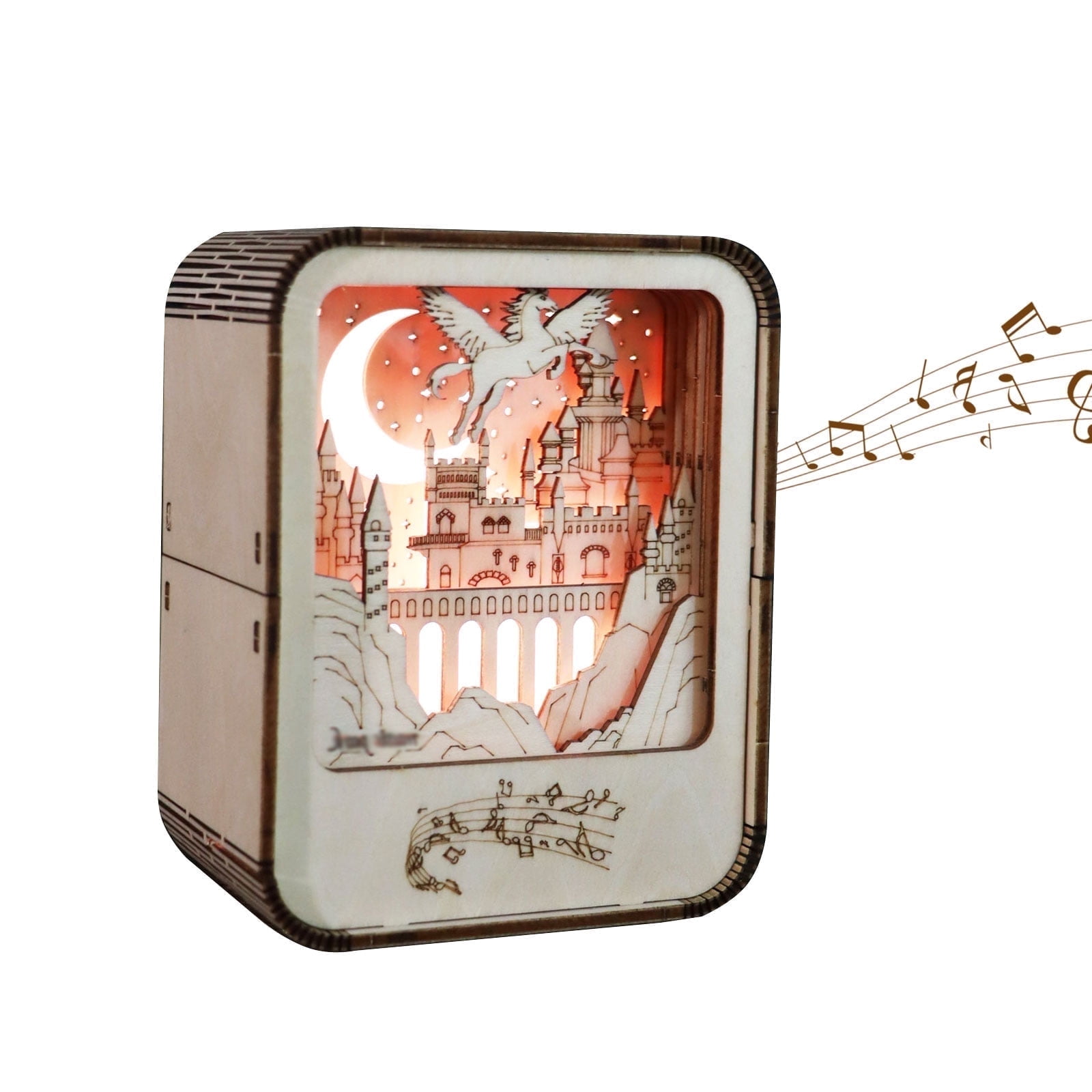 3D Wooden Owl Puzzle Night Light - DIY Model Kit for Adults, Handmade ...
