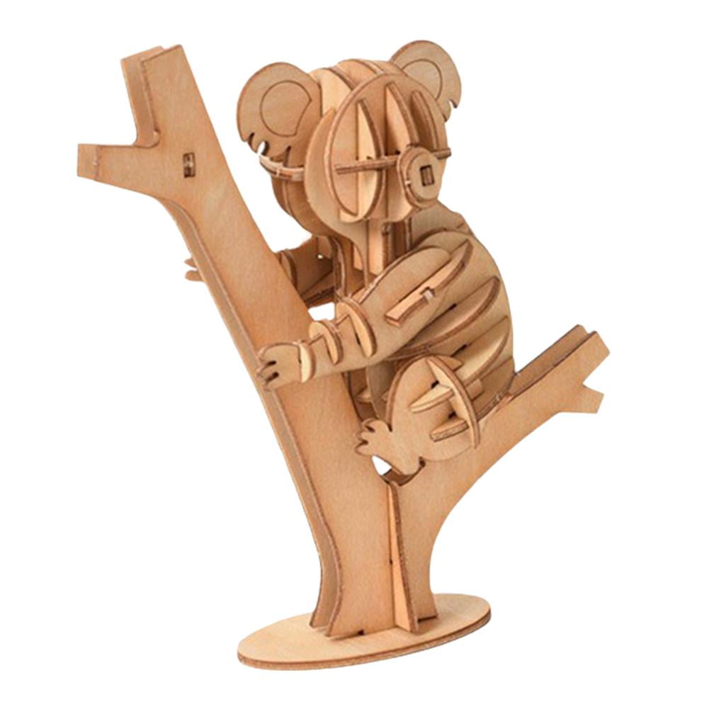 3D Wooden Puzzle For Assembly Puzzle Wood Craft Kit For Boys Age 8-12 ...