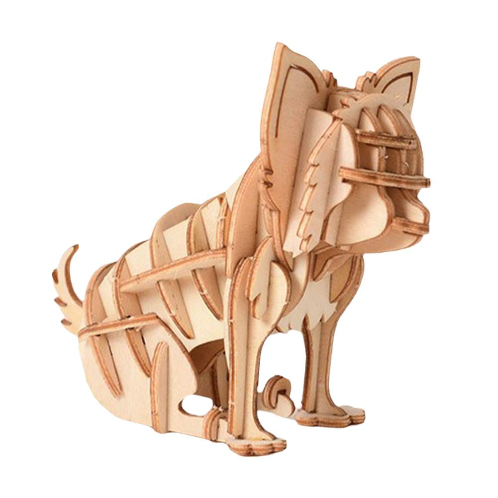 3D Wooden Puzzle For Assembly Puzzle Wood Craft Kit For Boys Age 8-12 ...