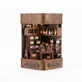 3D Wooden Puzzles DIY Book Nook Kit, Enchanted Magic Book House ...