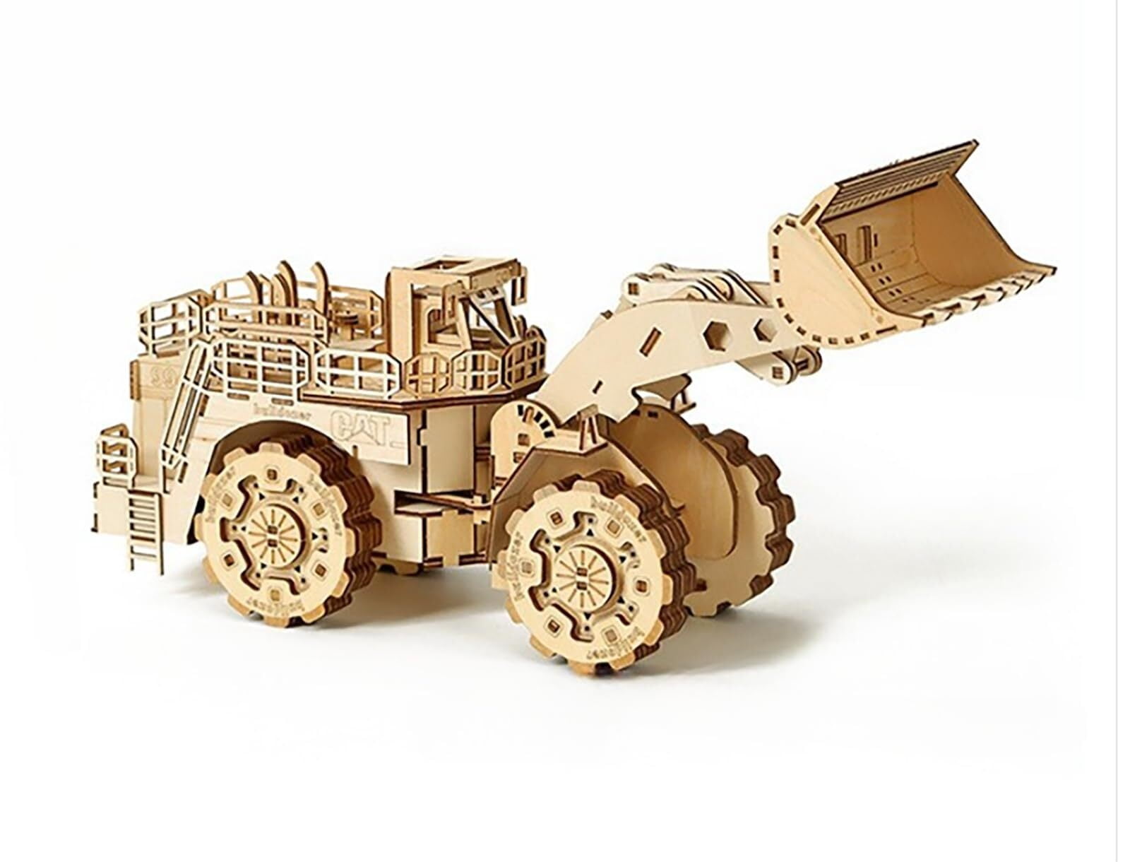 3D Wooden Retro Steam Train Model Kit - DIY Building Craft for Home ...