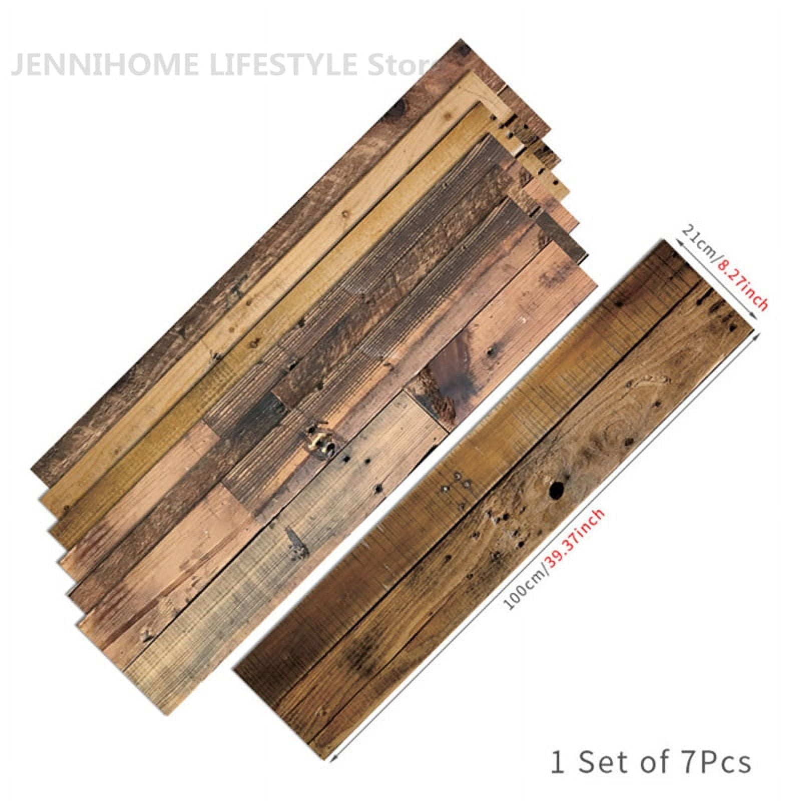 3D Wooden Vintage Stair Sticker Stairway Vinyl Floor Door Adhesive DIY ...
