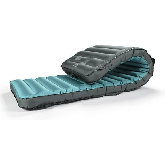 3D Wrapping Inflatable Camping Sleeping Pad with Built-in Pump, Extra ...