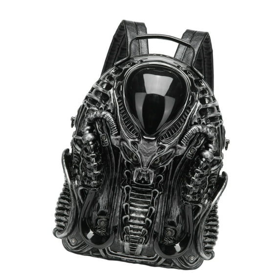 3D Xenomorph Shaped Backpack Novelty Backpack Cool Predalien Handbag ...